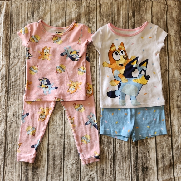 Bluey | Pajamas | Bluey 3t Pajama 4 Piece Set | Poshmark
